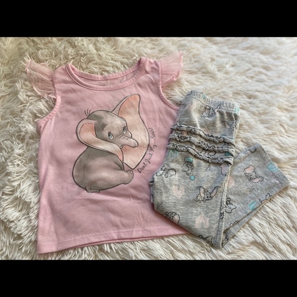 Disney | Matching Sets | Disney Dumbo Top Pants Set | Poshmark